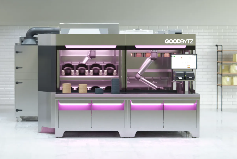 独GoodBytzが開発した1日3,000食を調理できるロボットキッチン | Foovo -フードテックニュースの専門メディア-
